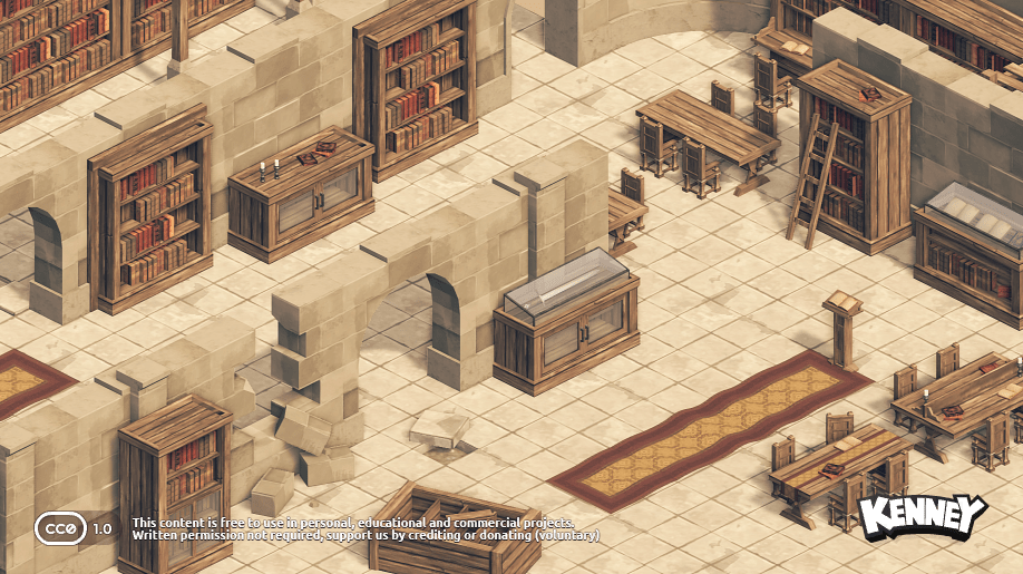 Kenney • Isometric Miniature Library