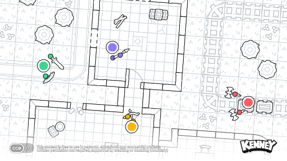 Kenney • Scribble Dungeons