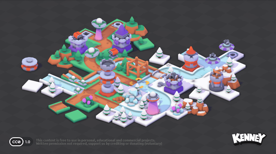 Kenney • Tower Defense Kit